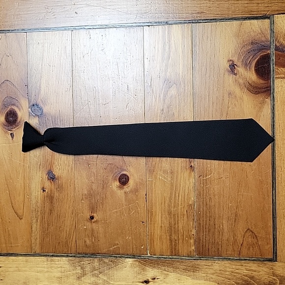 Uniform Cravats | Accessories | Uniform Cravats Black Clip On Tie | Poshmark